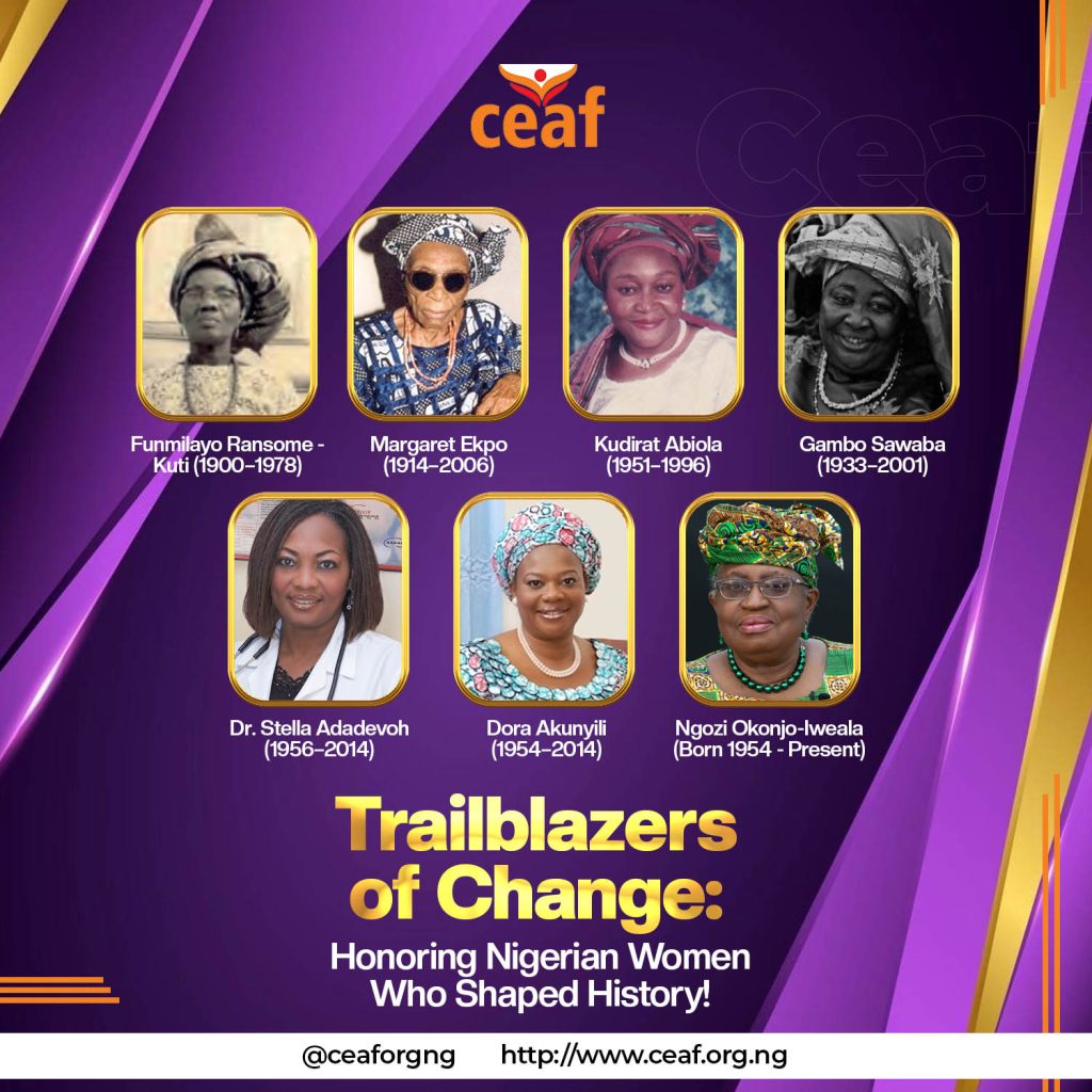 Celebrating Nigerian Women Pioneers: Trailblazers of Change | Comfort ...